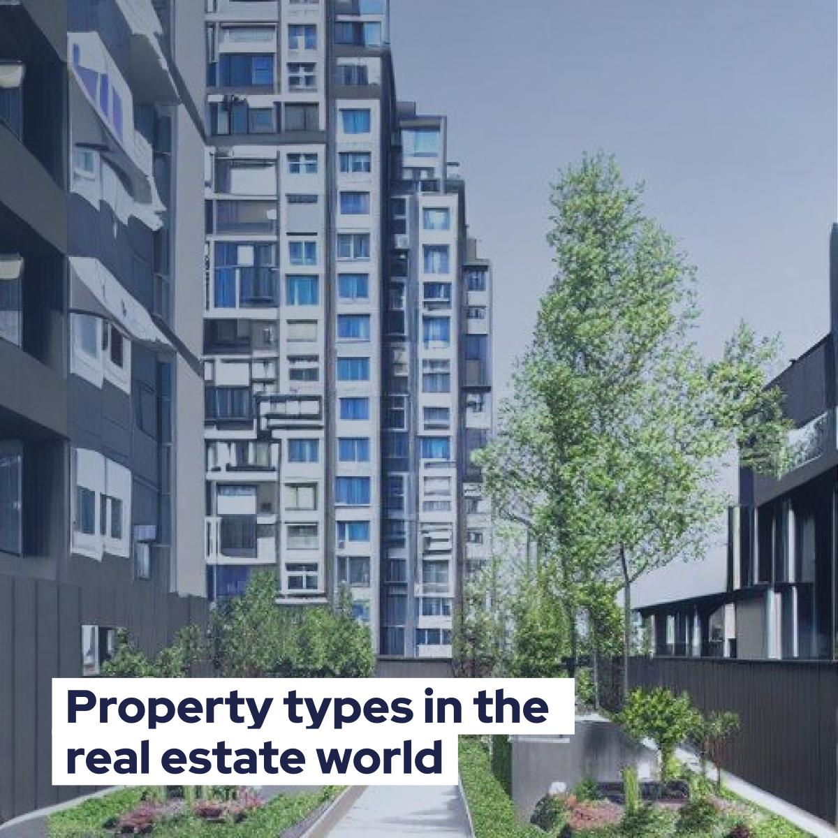 🌐Property types in the real estate world: know the main options for investing 🏘️💰